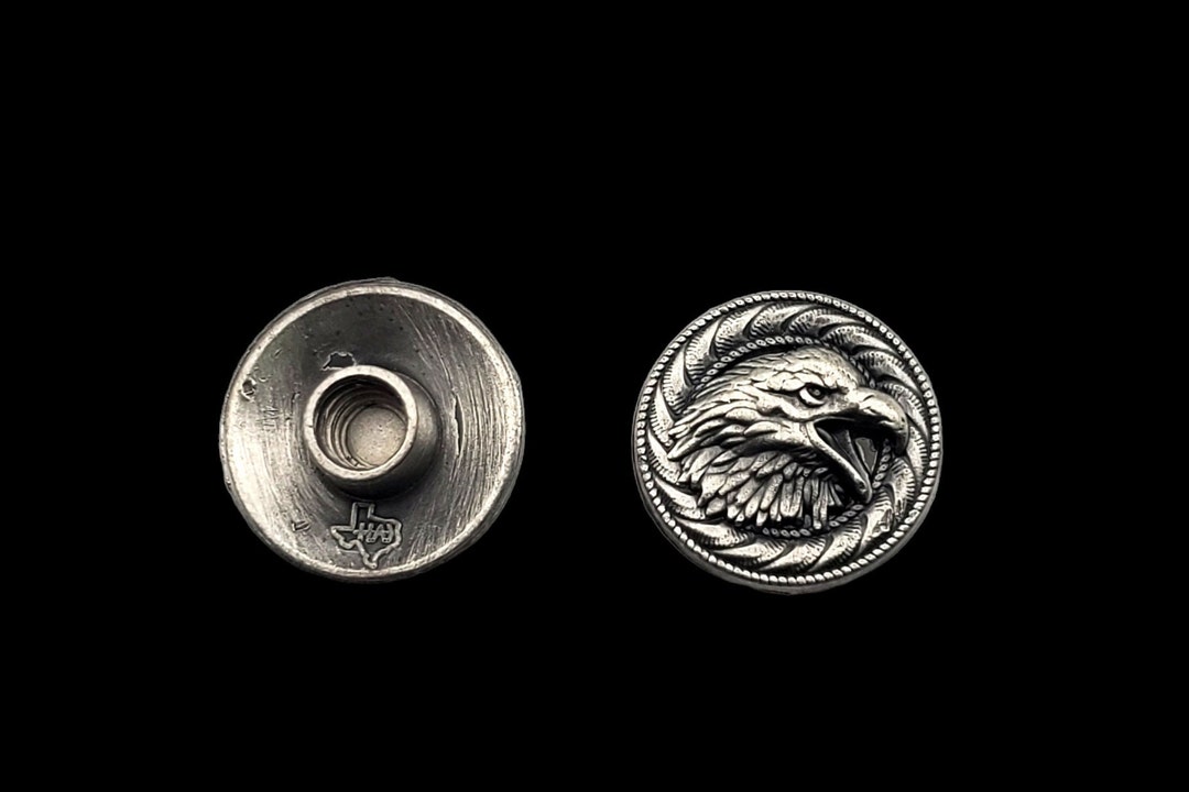 1/2" Mini Screaming Eagle ANP Screw-back Concho - Etsy