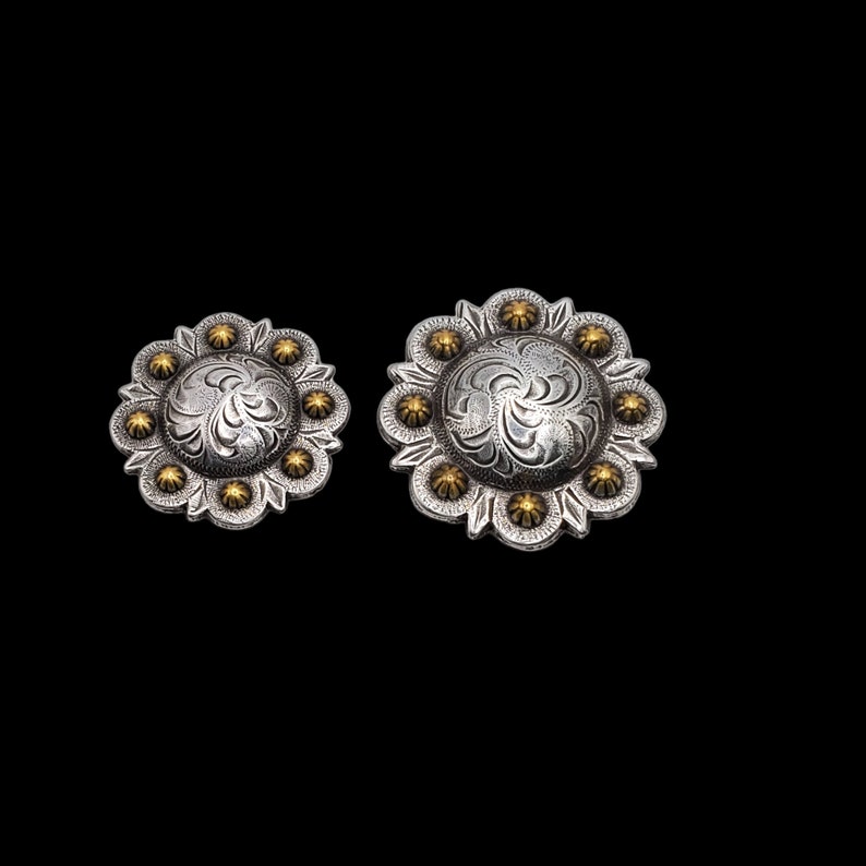 Set of 6 - Saddle Concho Set Berry Concho HRSPGP (1.25/1.5) - Etsy