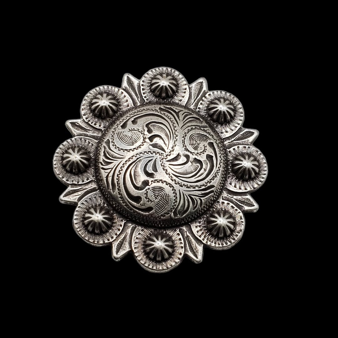 2" Berry ANP Screw-back Concho - Etsy