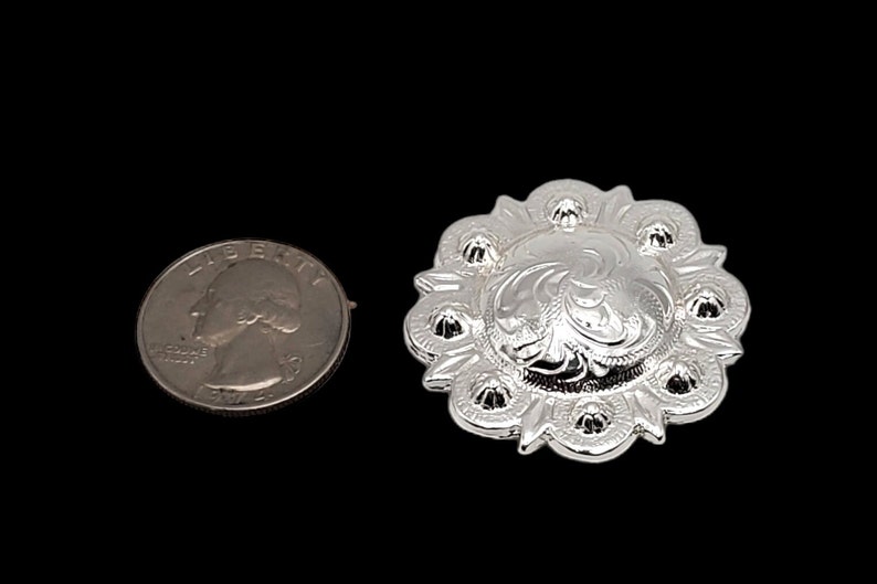1-1/2" Berry Concho Screw-back Concho SP - Etsy