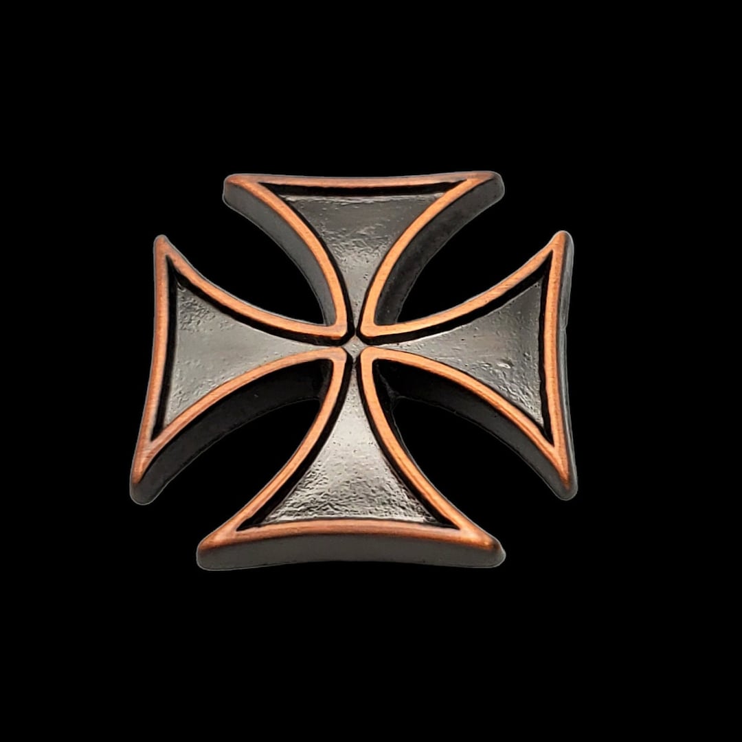 1" Maltese Cross ORC Screw-back Concho - Etsy