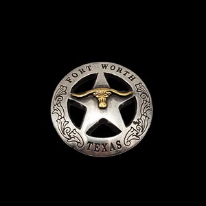 Fort Worth Ranger Star Screw-back Concho - Etsy