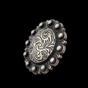 1-1/2" Economy Flat Berry Screw-back Concho ANP - Etsy