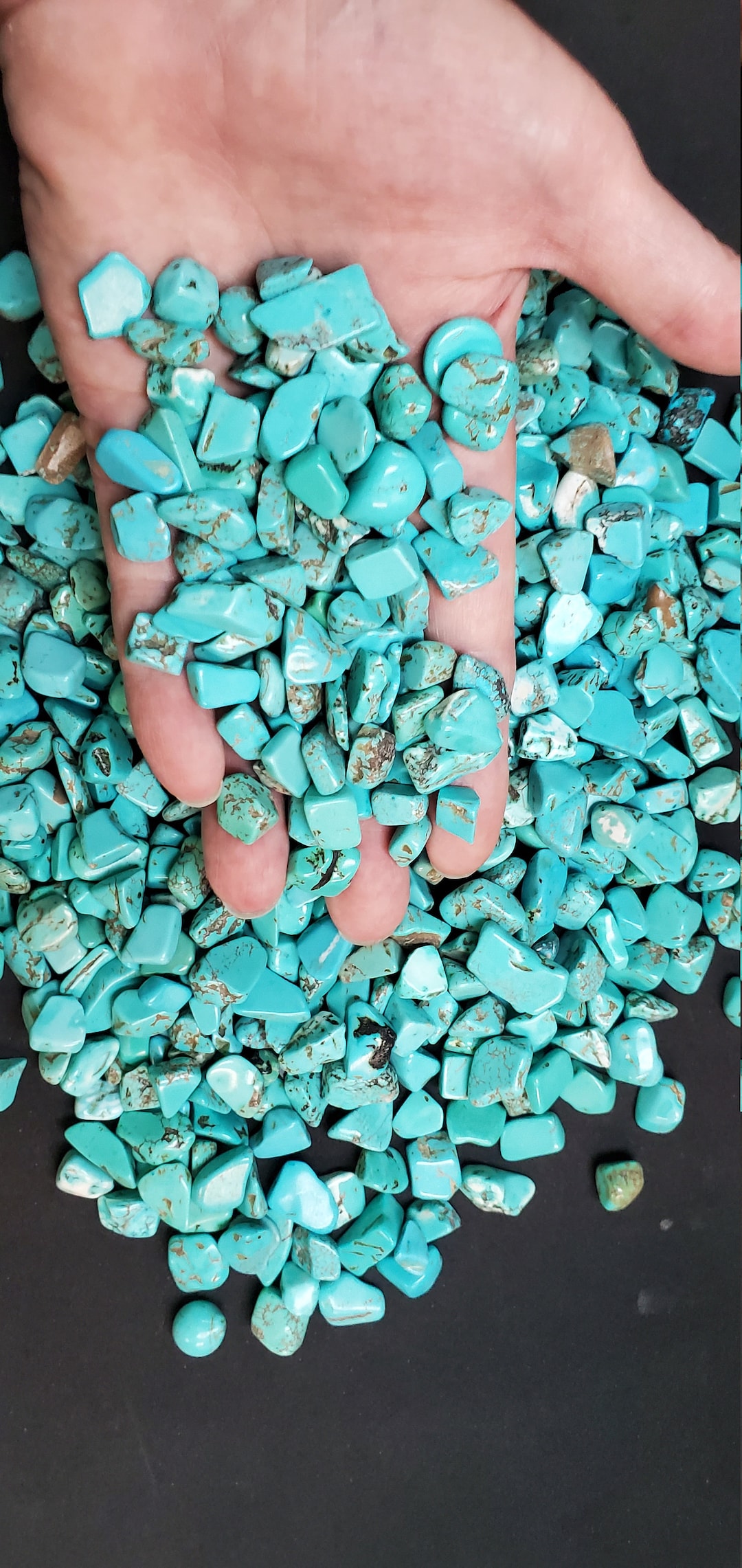 1 Kg. Turquoise Colored Undrilled Nuggets - Etsy