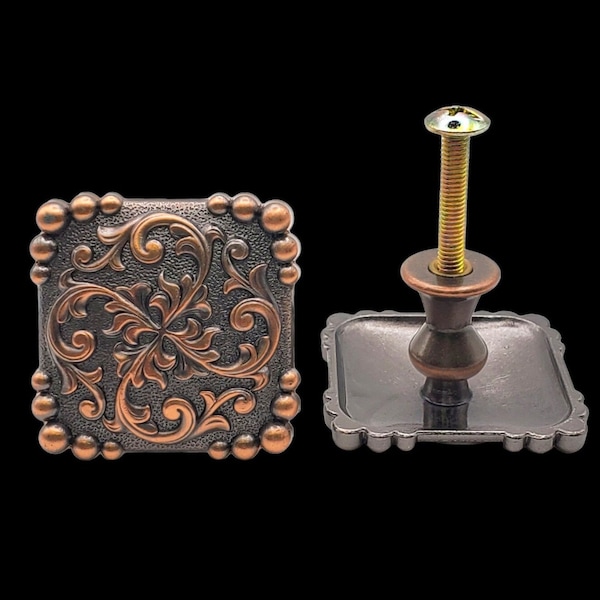 Copper Knobs - Etsy