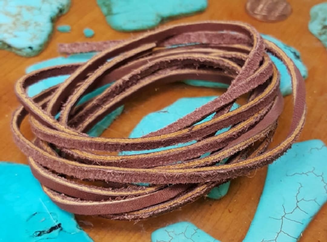 1/8" X 72" Utility Lace Top-grain Leather - Etsy