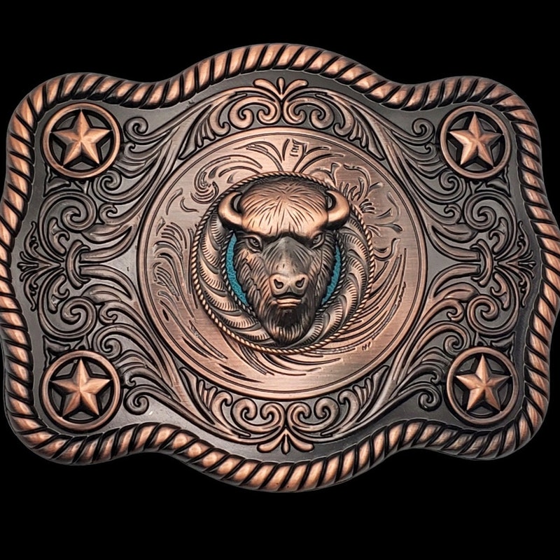Buffalo Belt Buckle - Etsy