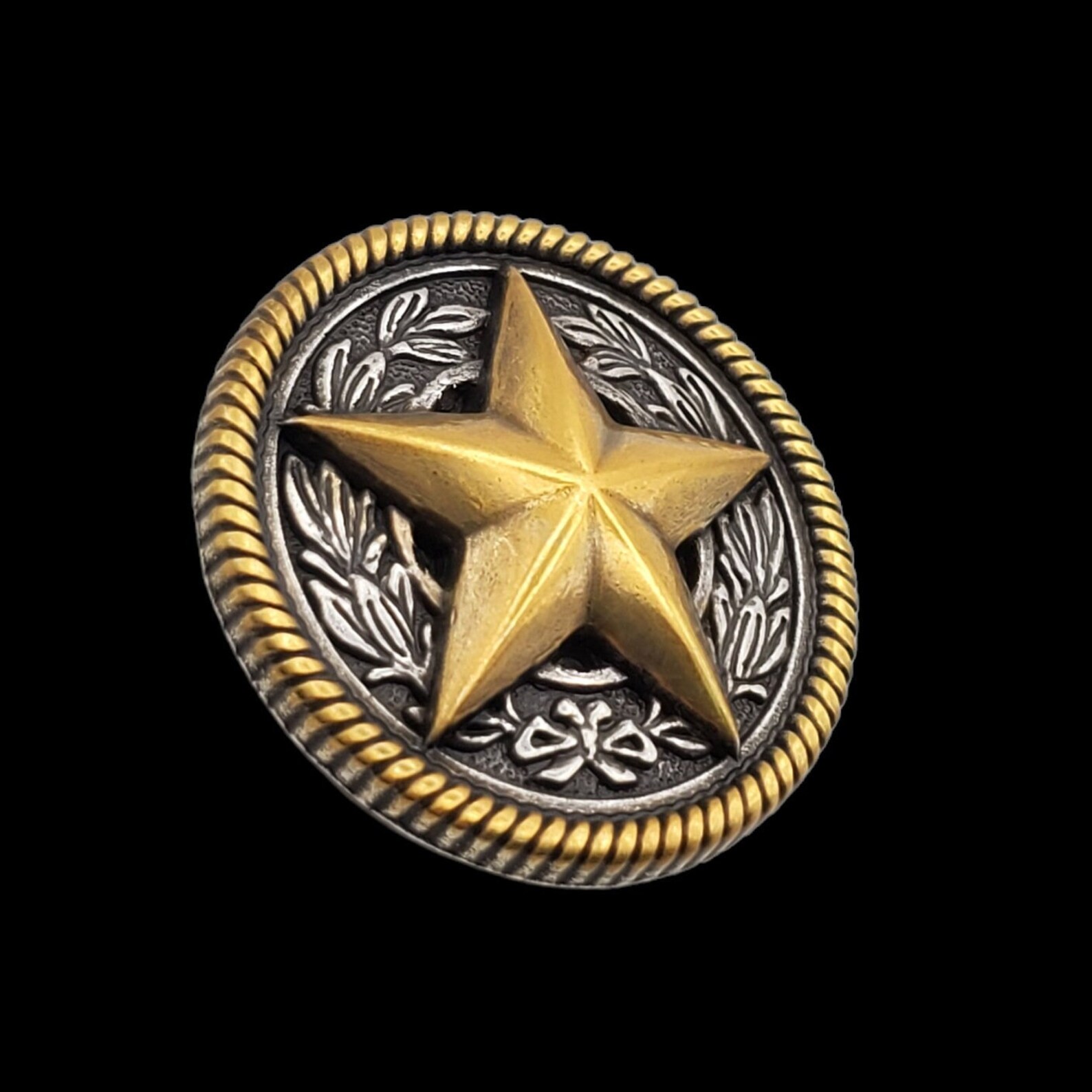 1-1/4" Texhas' Capital Star HRSPGP Screw-back Concho - Etsy