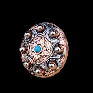 1-1/4" Rio Rancho Screwback Concho Antique Copper, Nickel & Brass ...