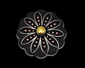 1-1/2 Sheridan Leather Artist Chan Geer 2 Screw-back Concho - Etsy