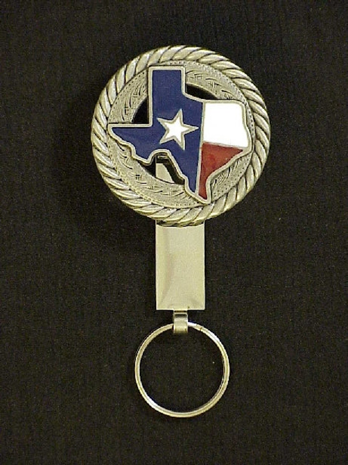 Proud to Be a Texan Pocket Key Clip - Etsy