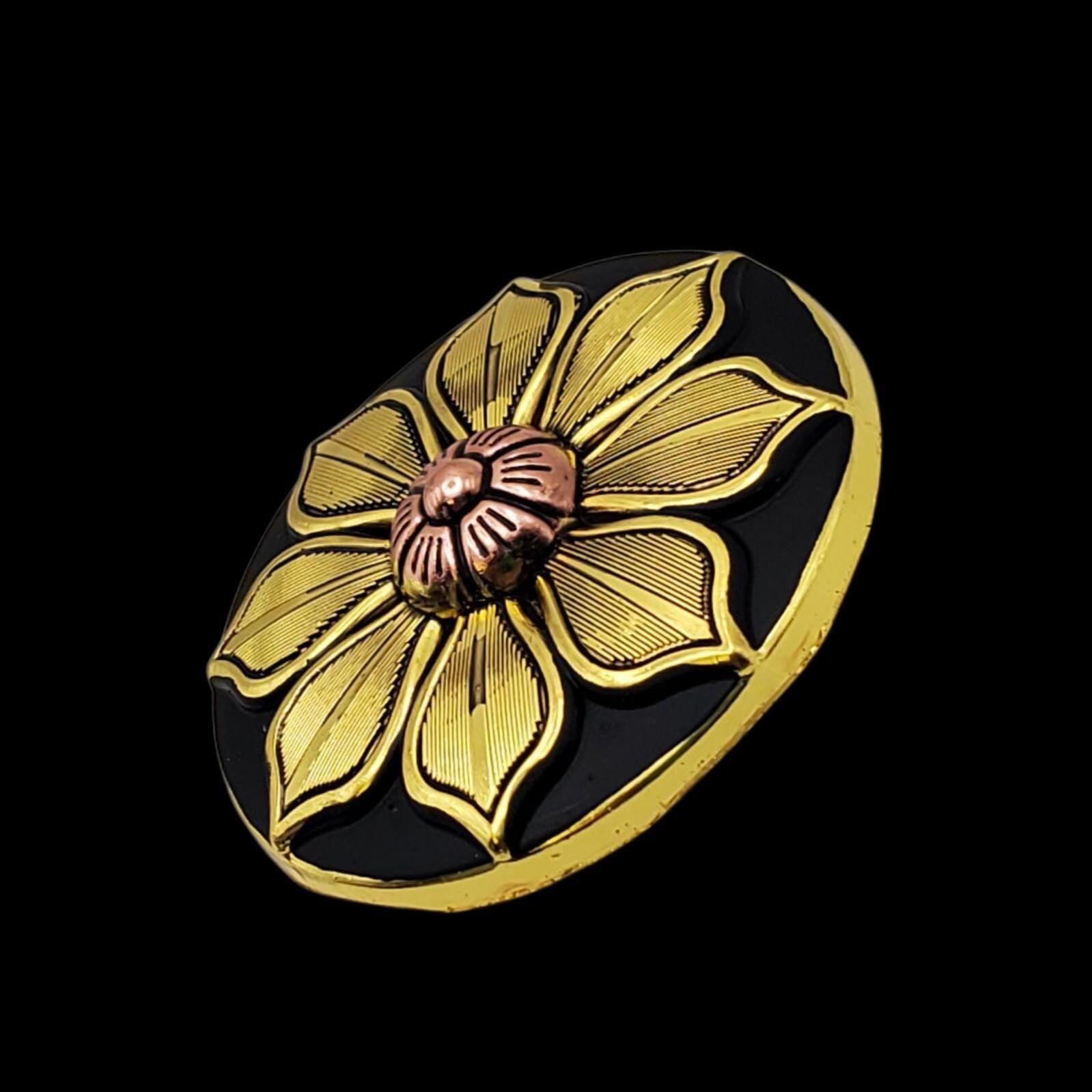 1-1/2" Flagstaff Flower Screw Back Concho - Etsy