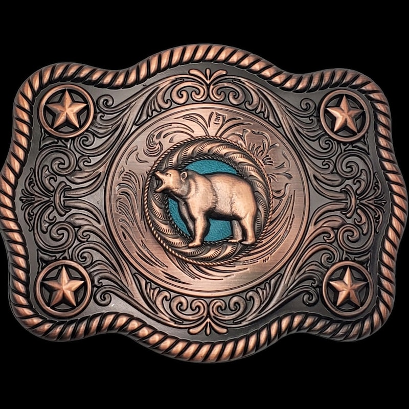 Bear Belt Buckle - Etsy