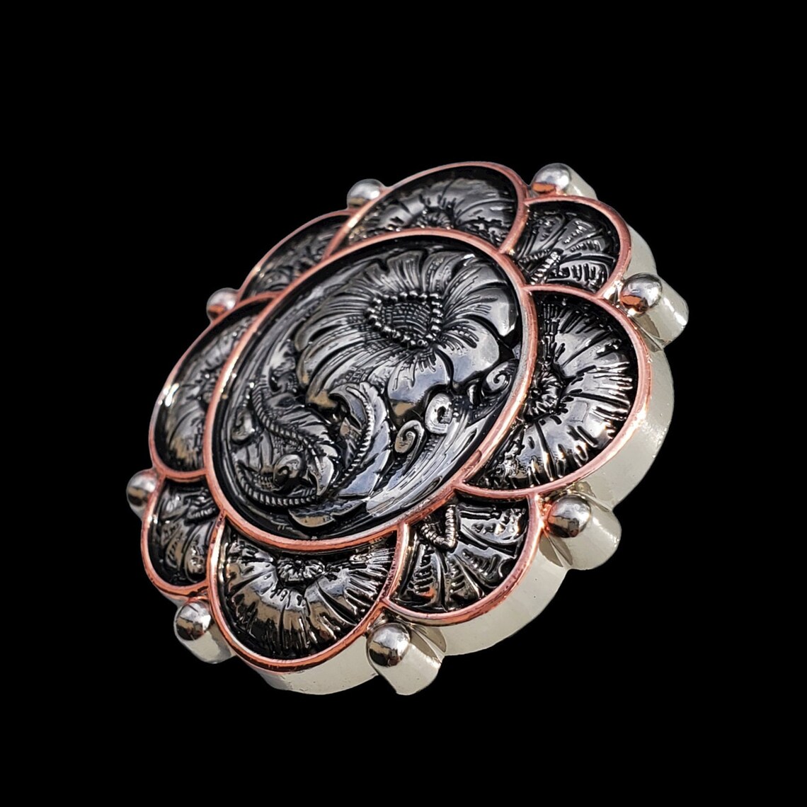 Set of 6 Ransom Rose Saddle Set - Etsy