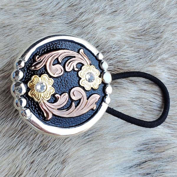 Leather Ponytail Holder - Etsy