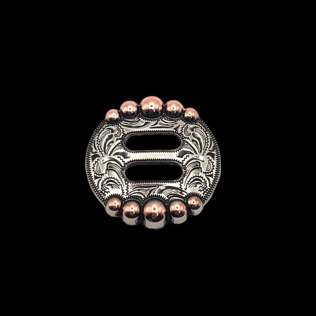 1" Slotted Stock Show NP/CP Concho - Etsy