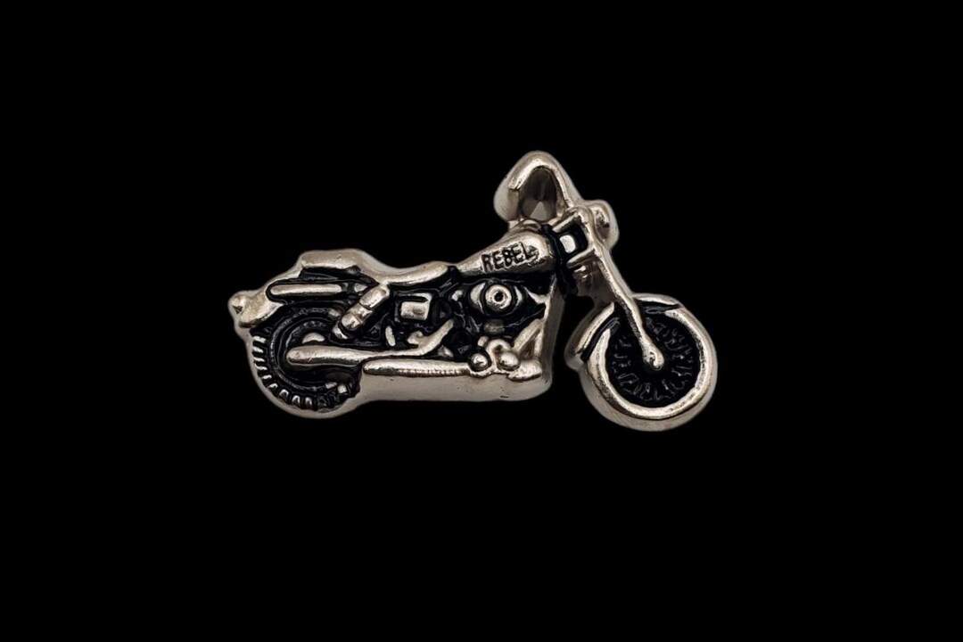 1-1/2" X 1" Motorcycle Cutout Concho - Etsy