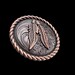 1-1/2" Feathers Concho Antique Copper Screw-back - Etsy