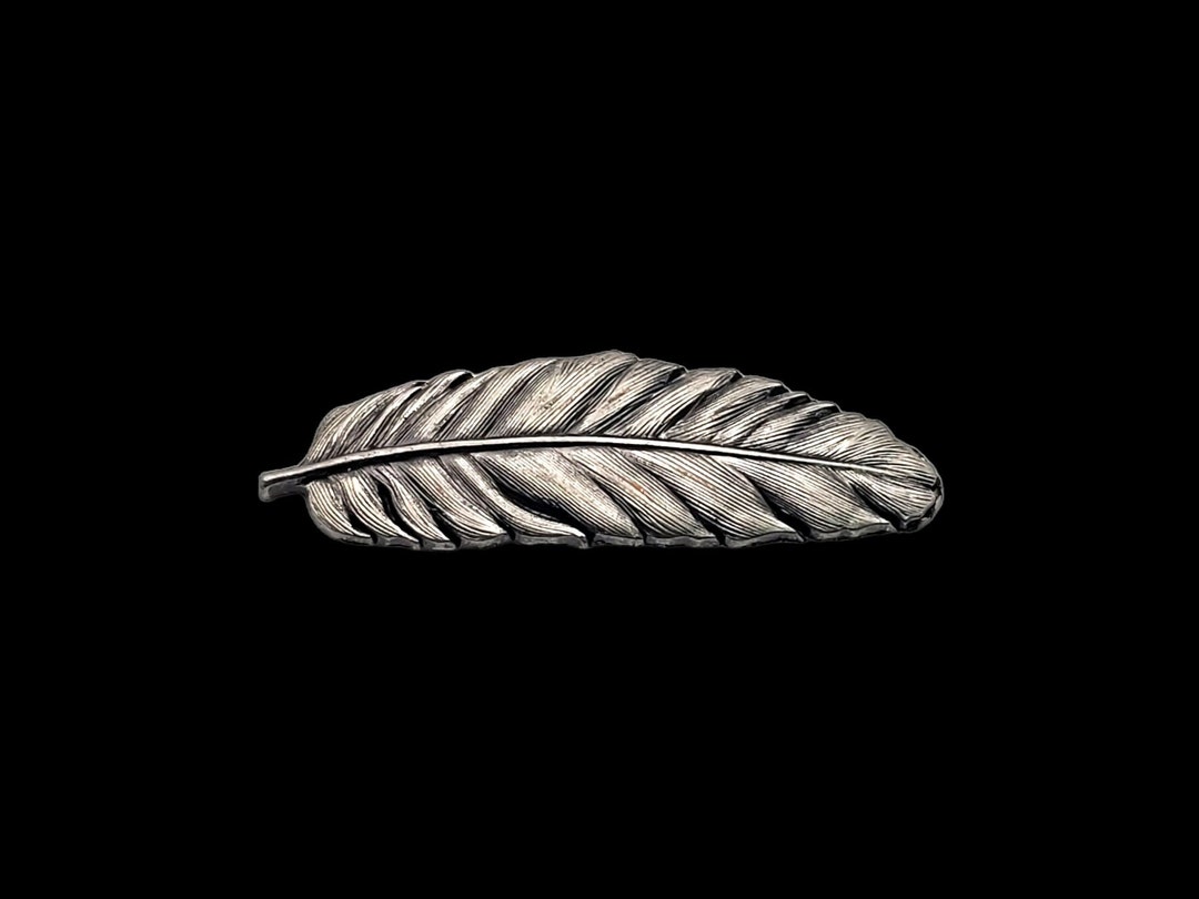 2" Feather Concho Antique Nickel - Etsy Canada