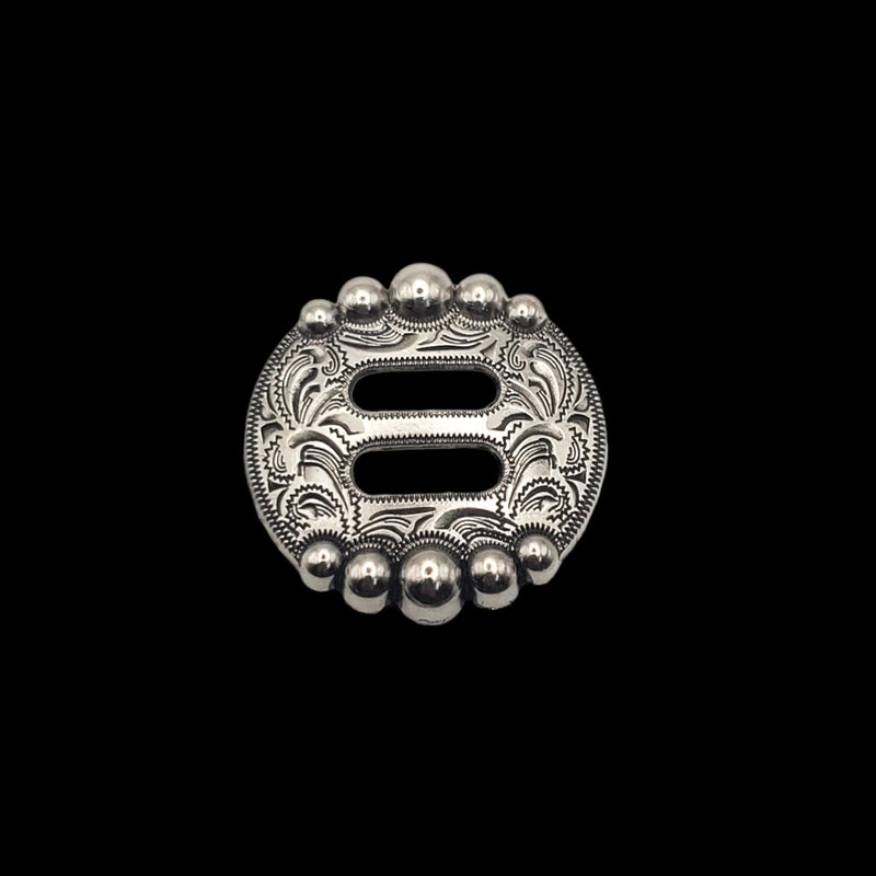 Nickel Conchos - Etsy