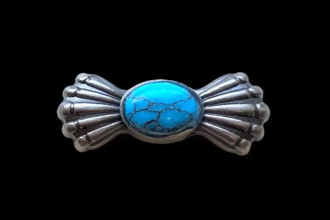 5/8" X 1-1/2" Blossom Spacer Antique Nickel Screw-back Concho With ...