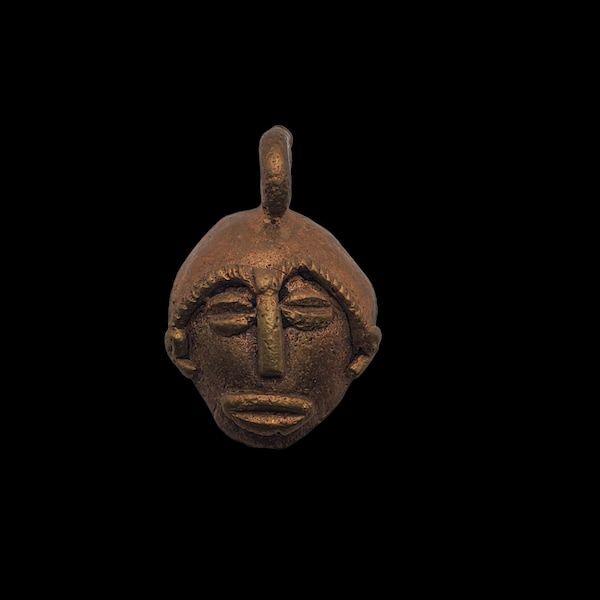 African Mask Pendant - Etsy
