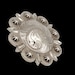 3" Nickel Plated Screw-back Concho. - Etsy