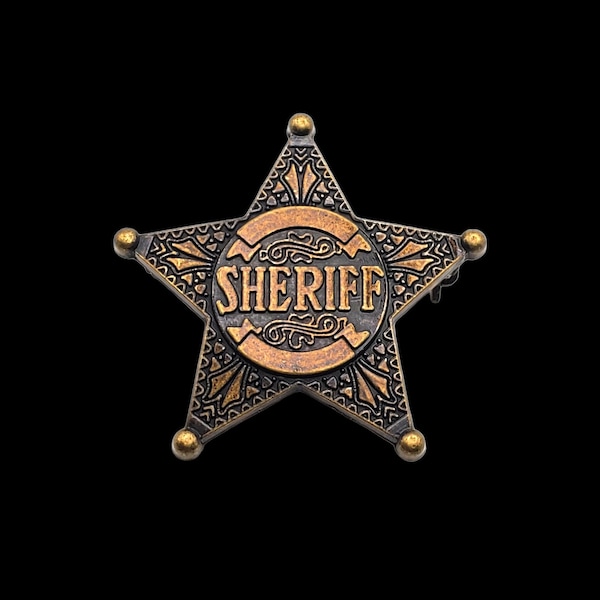 Custom Sheriff Badge - Etsy