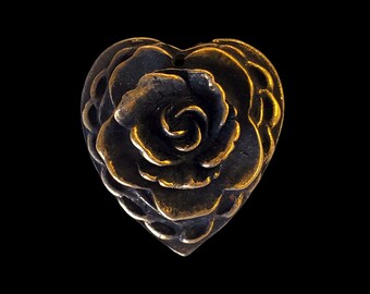 Brass Heart Conchos - Etsy
