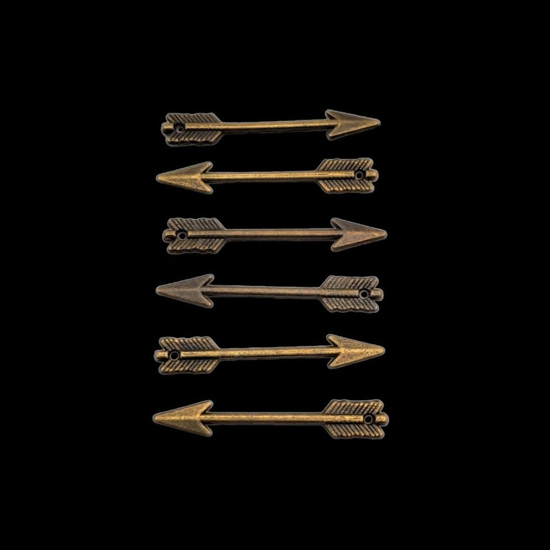 Brass Arrows - Etsy