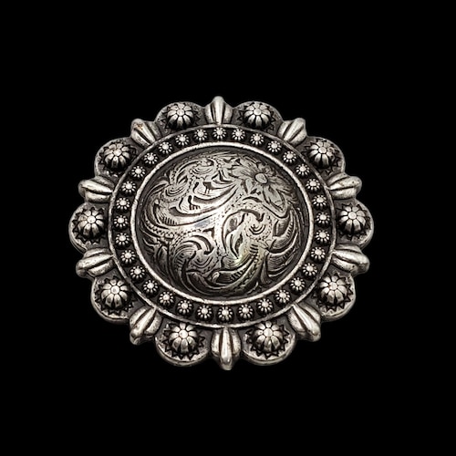 Berry Concho Antique Silver Screw Back 3-4 Inch 7863-21 - Etsy