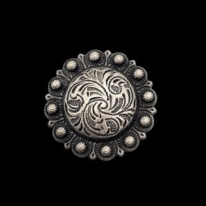 1-1/2" Economy Flat Berry Screw-back Concho ANP - Etsy