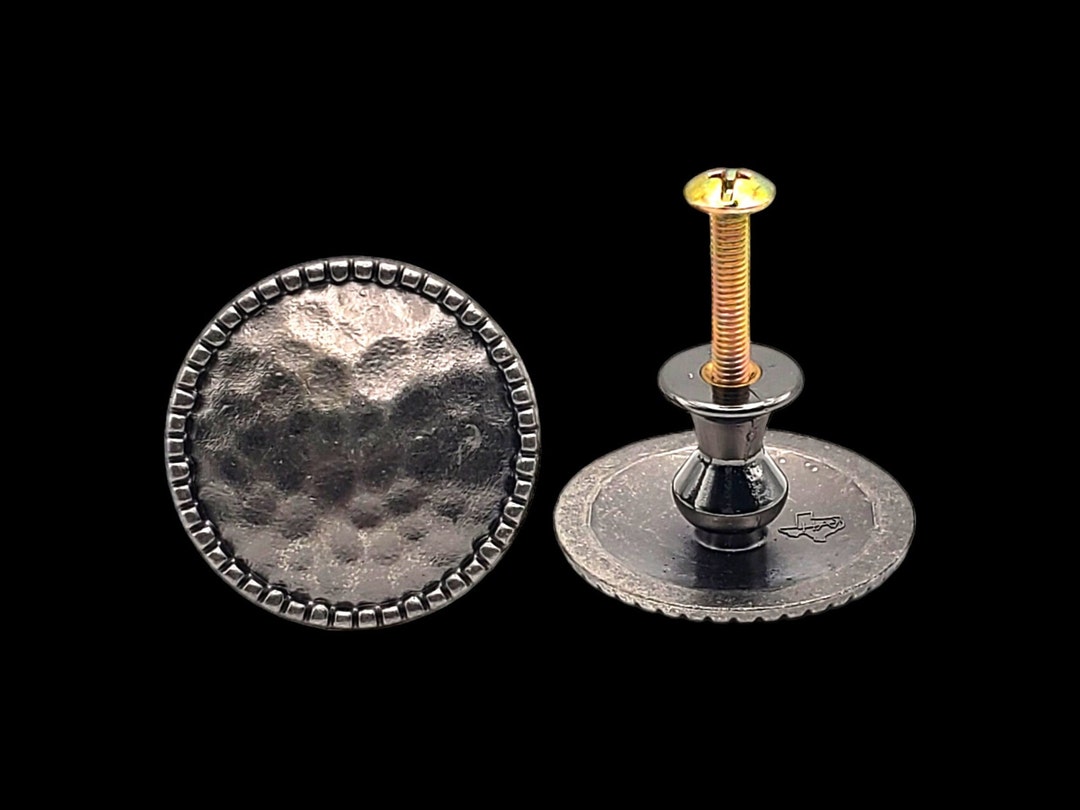 ANP Hammered Cabinet Knobs (pair) Antique Copper - Etsy