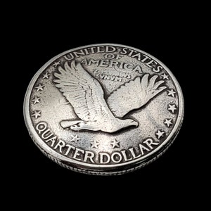 Flying Eagle Quarter Screw-back Concho - Etsy