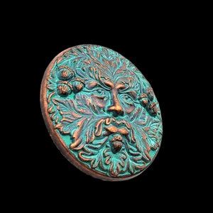 1-3/8" Greenman Concho Acp/green - Etsy