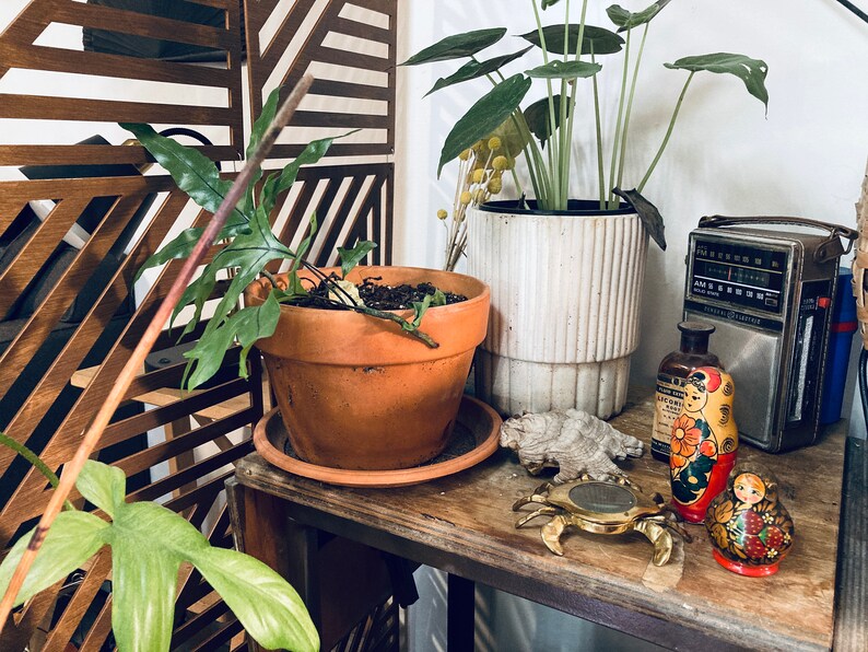 Antique Wood and Metal Typewriter Table by Hi Lo Local Pick - Etsy