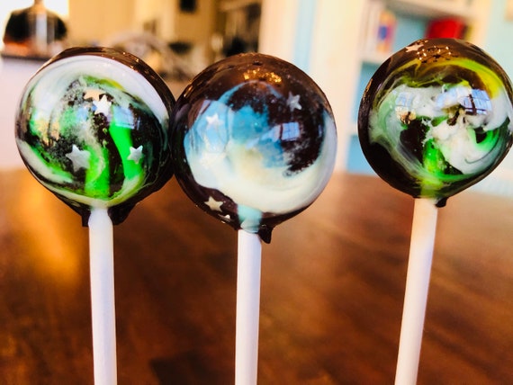 Space Galaxy Lollipops 12 Favors Gift Shower Favors Baby | Etsy