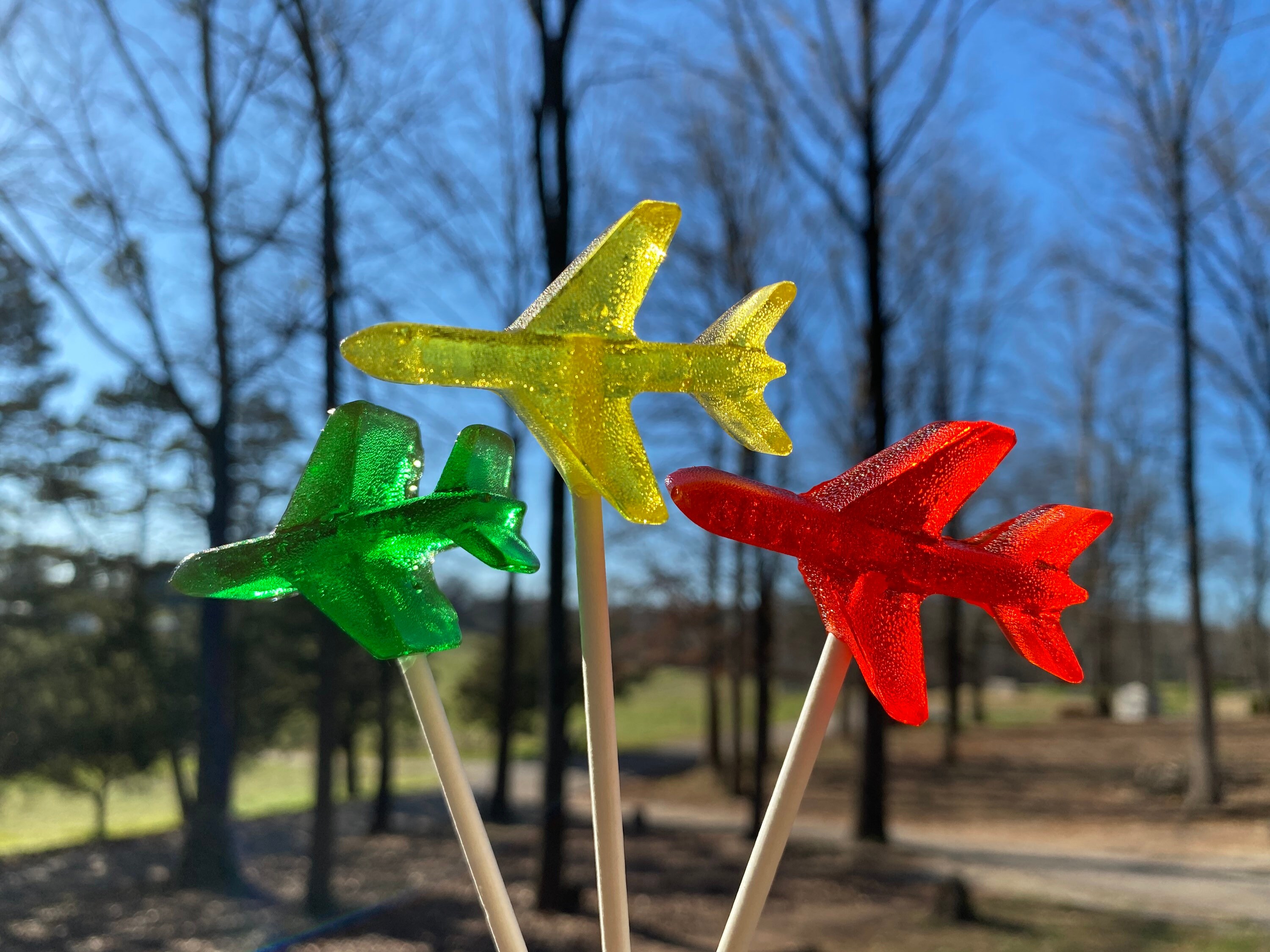 12 Airplane Jet Party Lollipops - Etsy