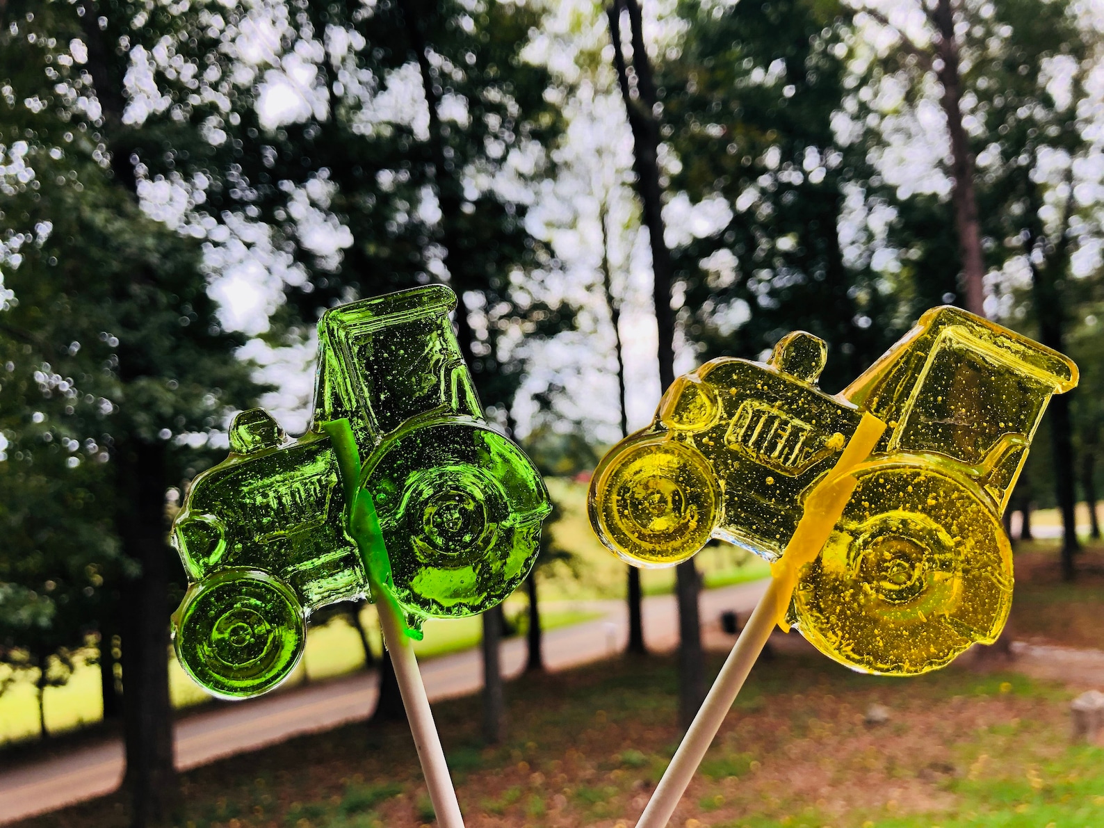 12 Tractor Party Lollipops - Etsy
