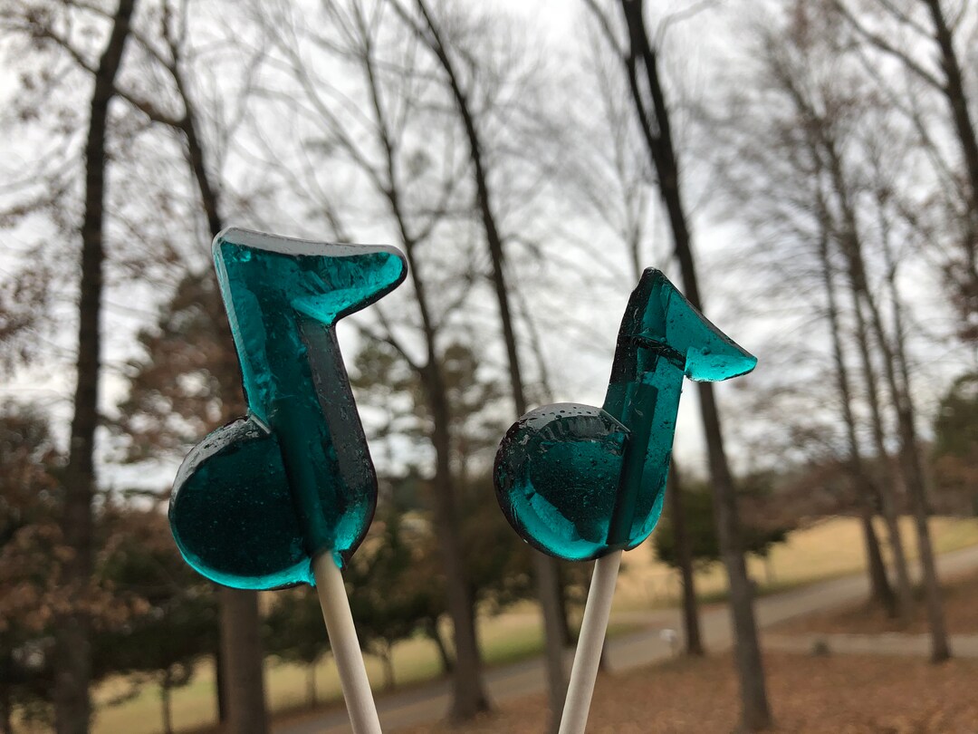 Music Note Lollipops 12 Kids Party Recital Gift Favor - Etsy UK