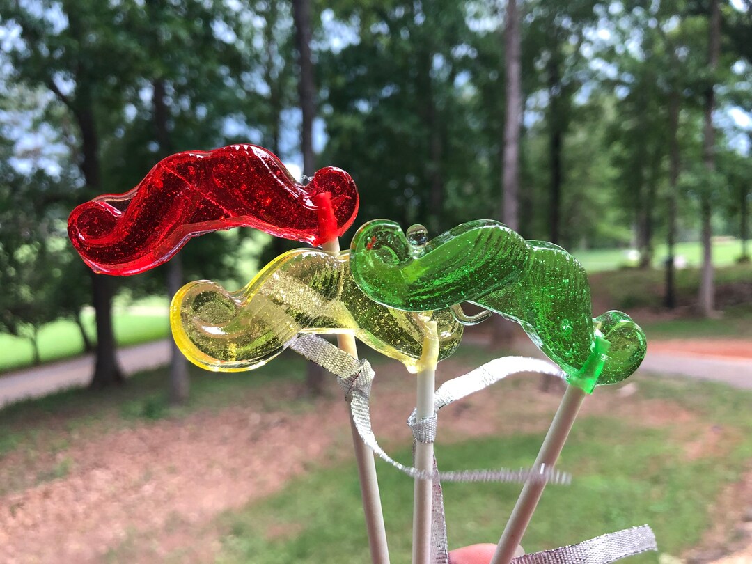 Mustache Lollipops 12 Favors, Mario Mustache, Mustache Shower Favors ...