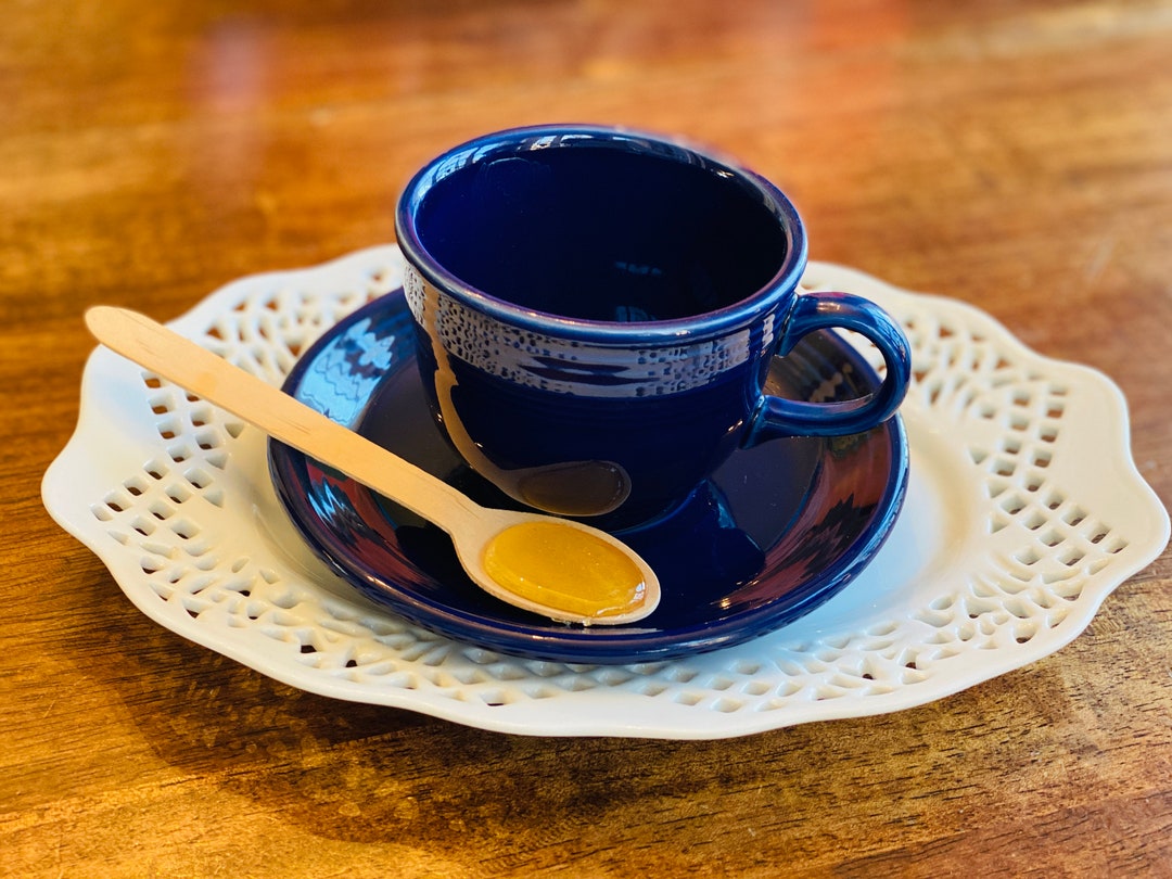 Honey Tea Spoons: Rustic Wedding Favors, Local Honey (set of 24) - Etsy