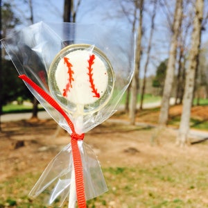 Baseball Wedding Favor Lollipops - 200 Made With Hand Painted Fondant ...