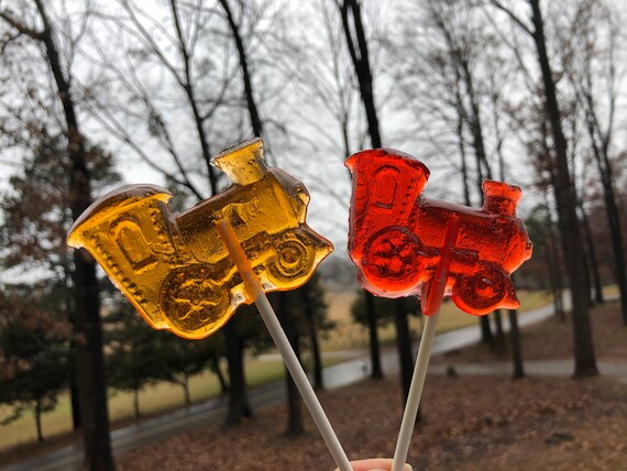 Train Lollipops 12 Kids PartyFavor Gift Shower Favors | Etsy