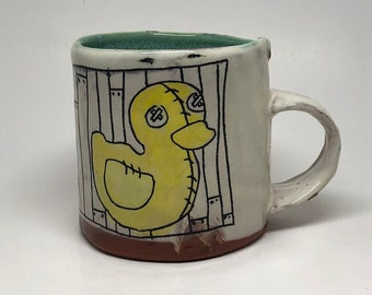 Made-to-order Handmade Ceramic Duck Mug - Etsy
