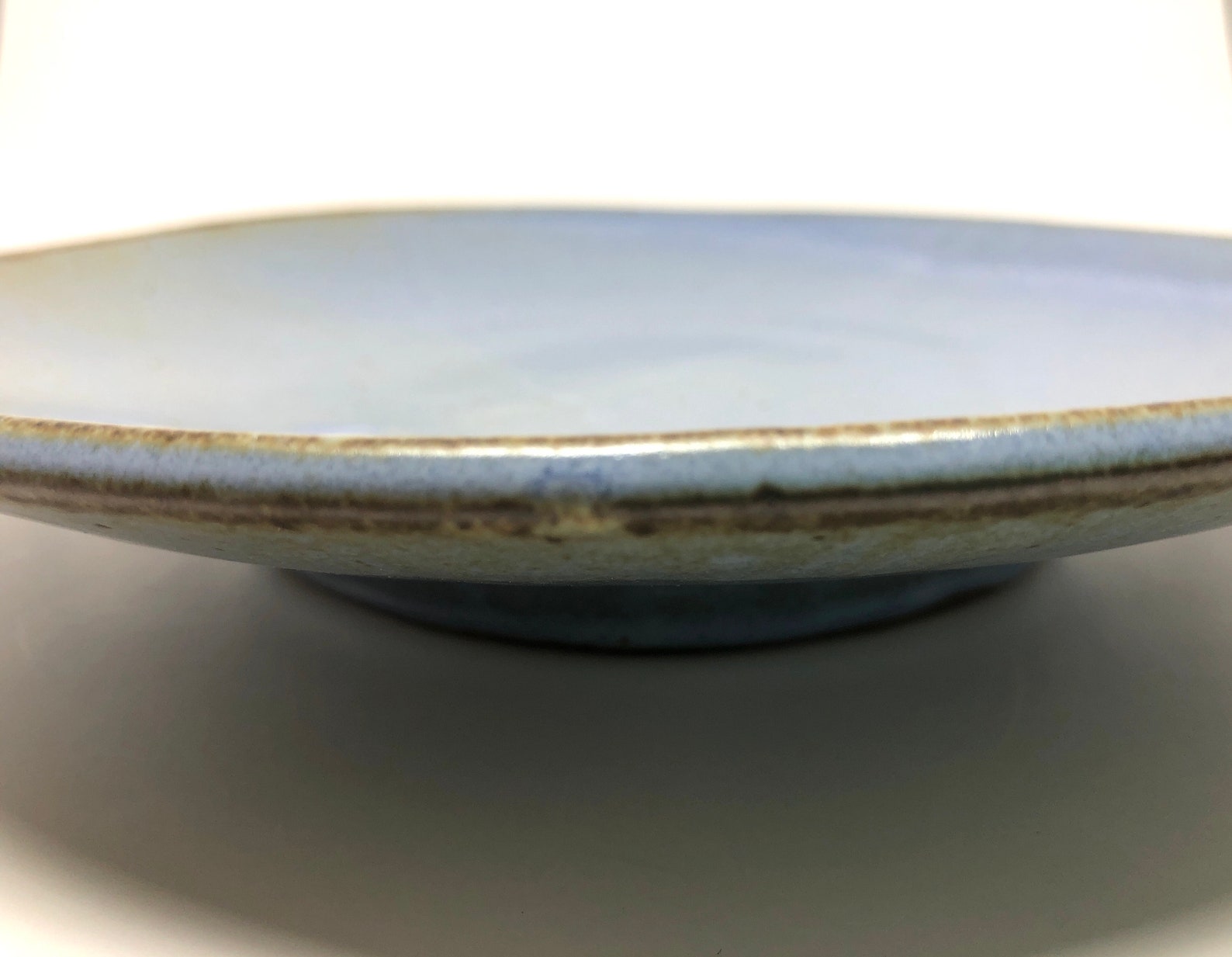 Blue Plate, Stoneware, Pottery, Handmade, Housewarming Gift, Gift for ...