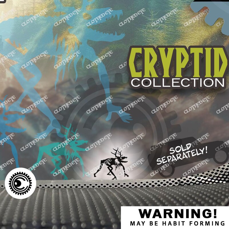 Cryptid Easter Egg Decal - Etsy