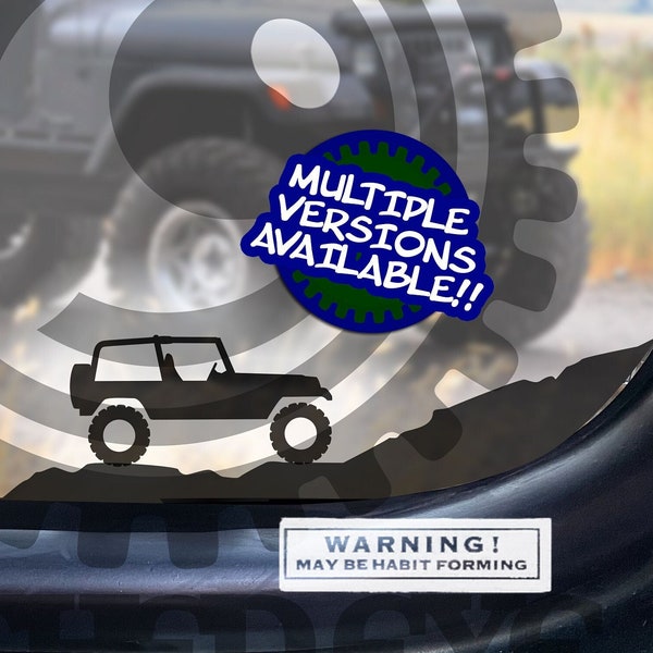 Jeep Wrangler Oem Windshield Decal - Etsy