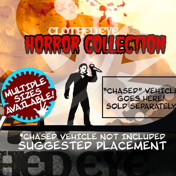 Scary Movie Killers Sticker Decal - Etsy