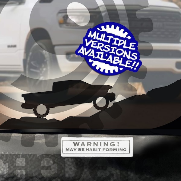 Ram Windshield Sticker - Etsy